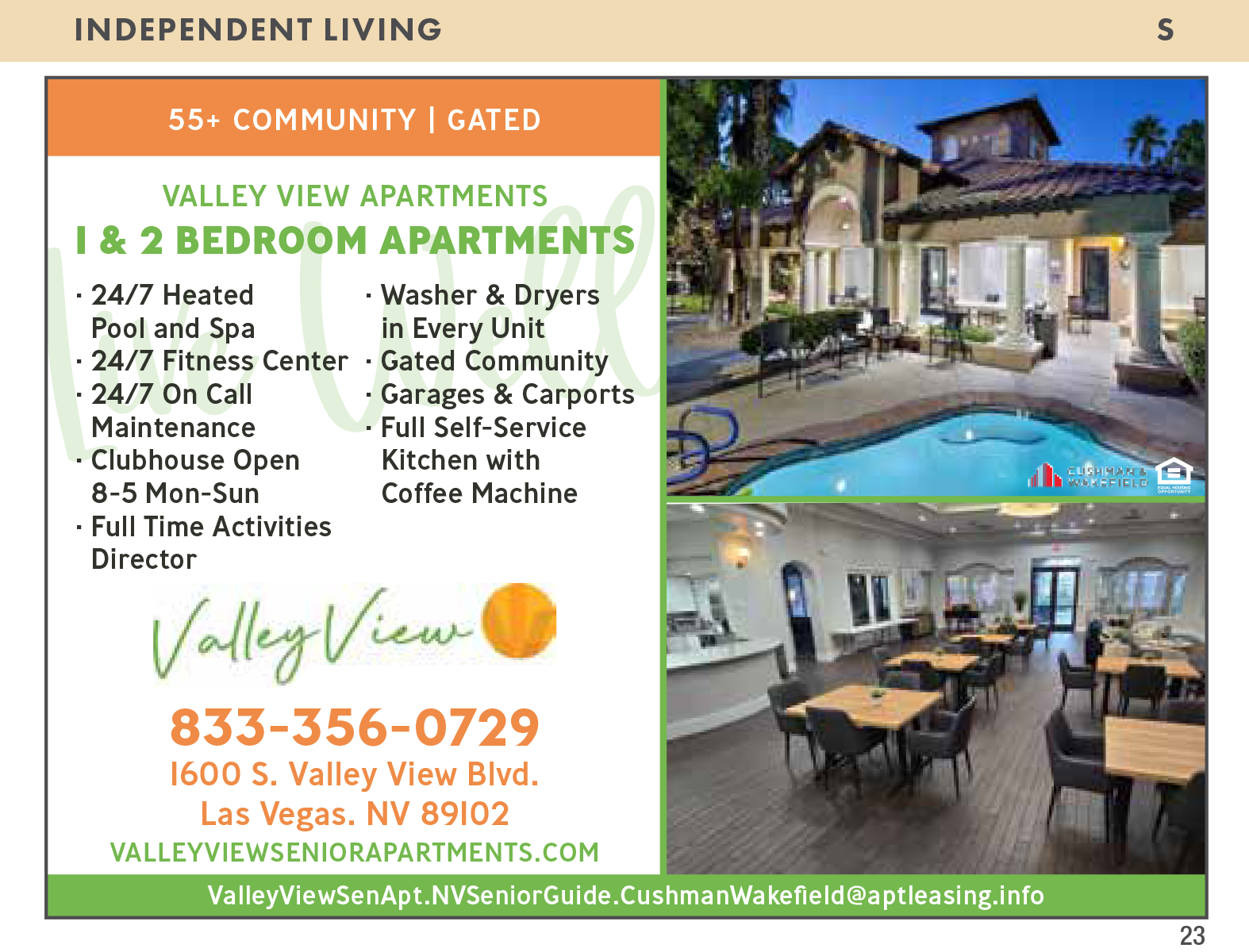 Valley View Apartments - Nevada Senior Guide - Nevada Senior Guide