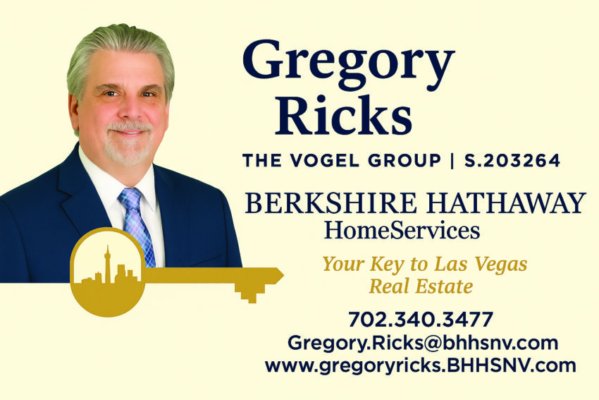 Nevada Senior Guide - Gregory Ricks Realtor - Nevada Senior Guide