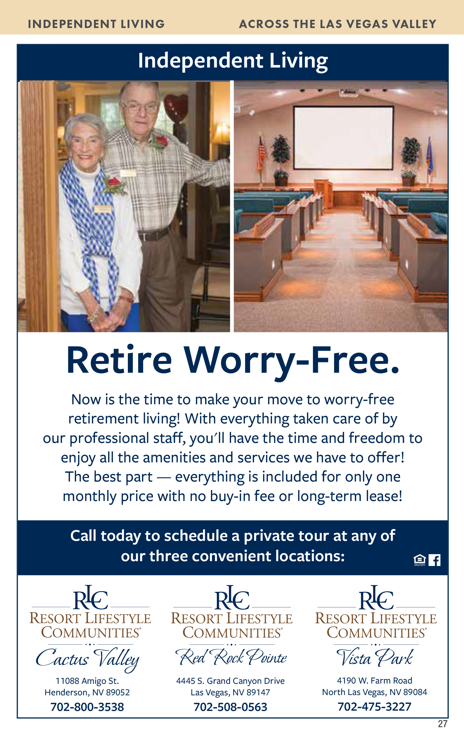 Red Rock Pointe - Nevada Senior Guide - Nevada Senior Guide